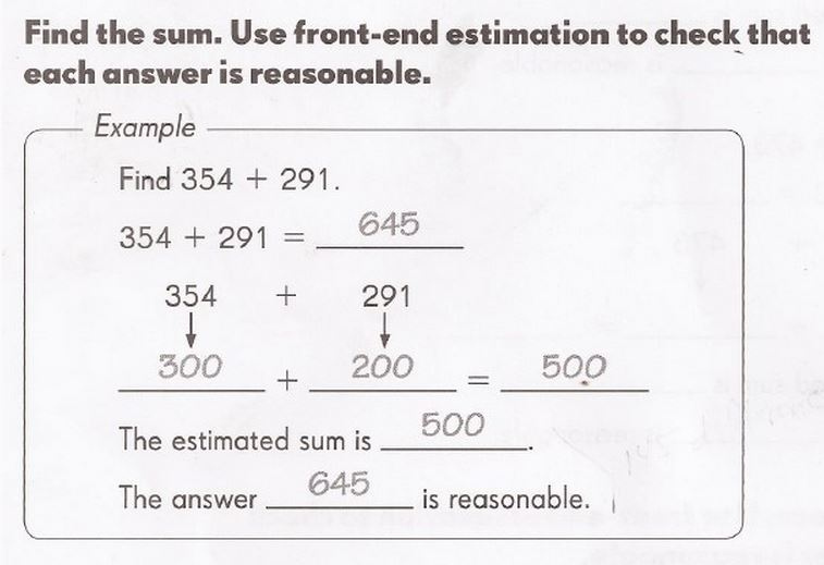Common Core Math Examples Common Core Worksheets