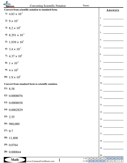 Common Core Sheets Answer Key Thekidsworksheet Common Core Worksheets