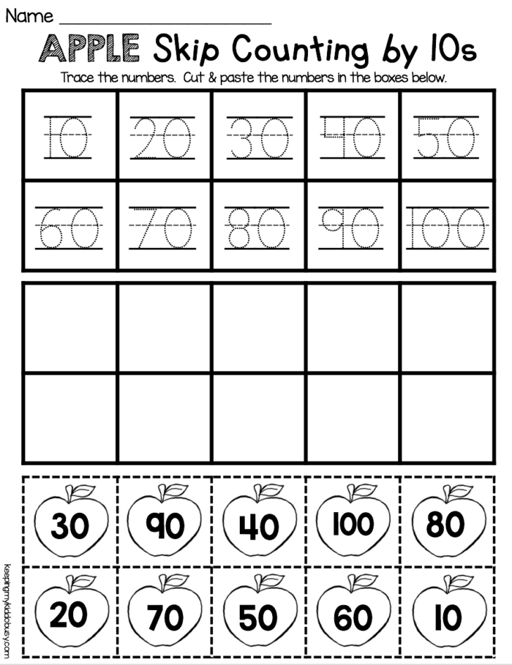 Free Printable Common Core Math Worksheets For Kindergarten Printable ...