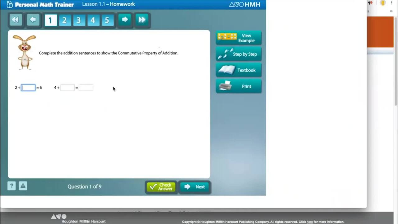 Personal Math Trainer On ThinkCentral Common Core Worksheets
