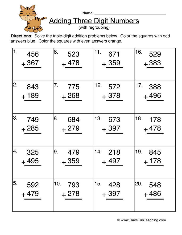 Common Core Addition With Regrouping Worksheets Common Core Worksheets